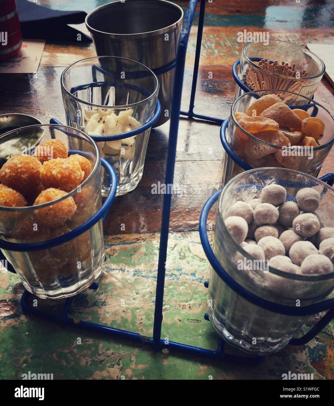 Glass of sweets hi-res stock photography and images - Alamy