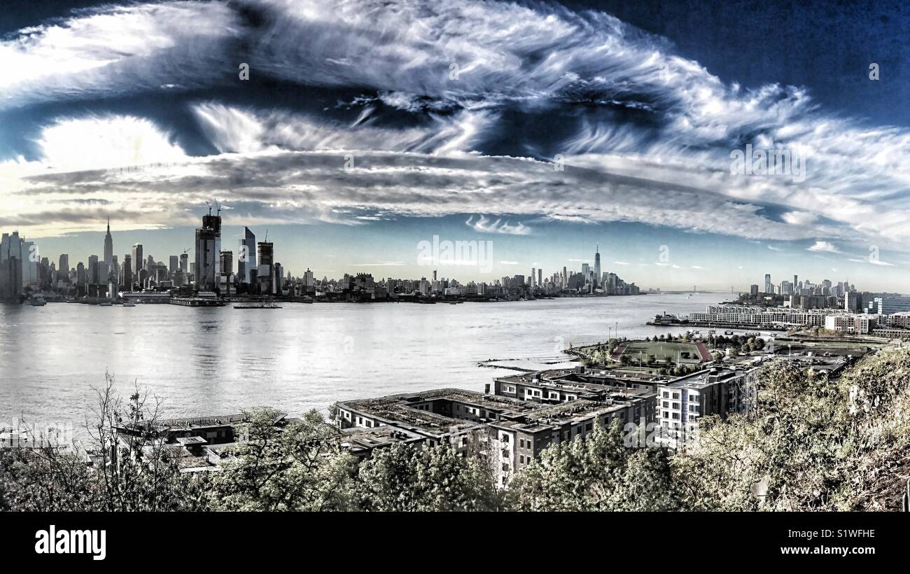 Amazing New York City skylines Stock Photo - Alamy