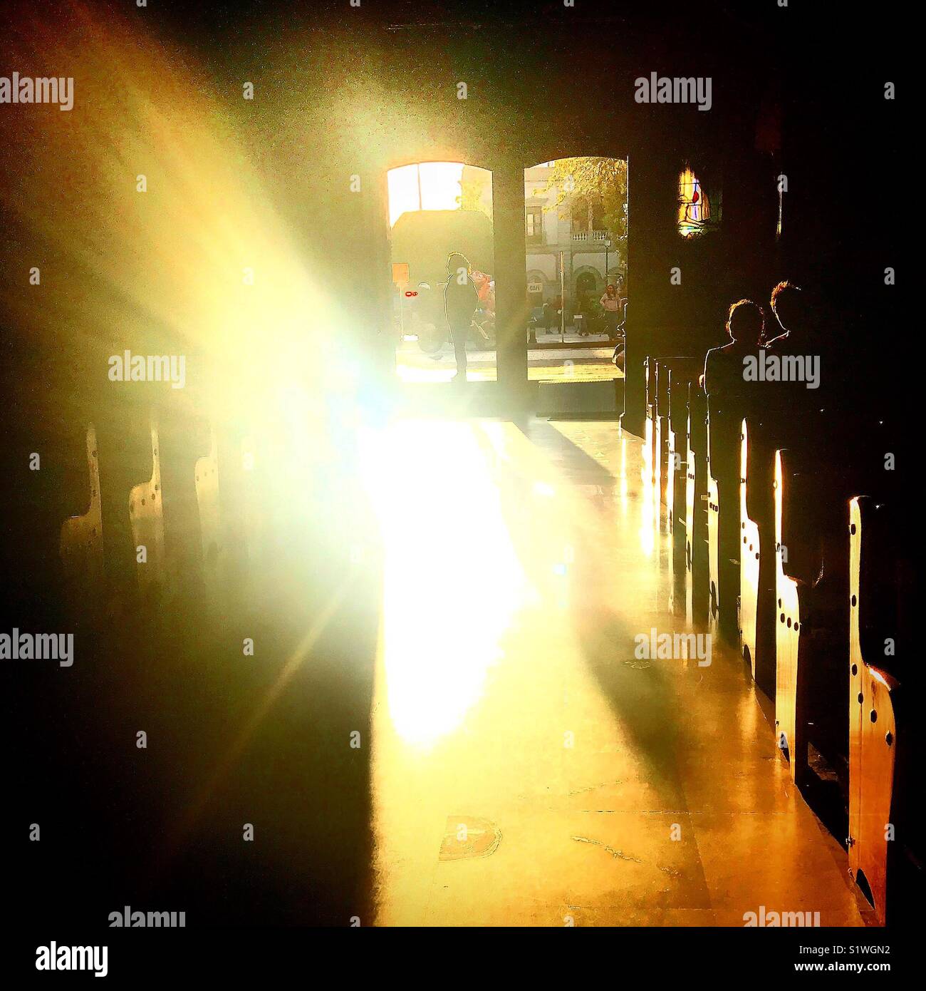 Light enters hi-res stock photography and images - Alamy