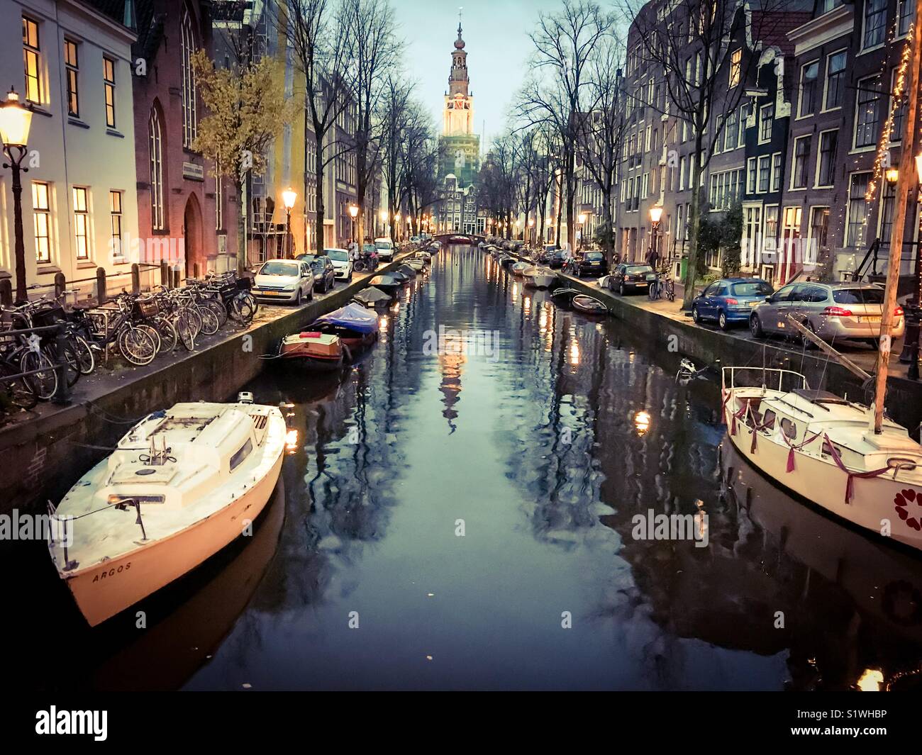 Amsterdam canal view hi-res stock photography and images - Alamy