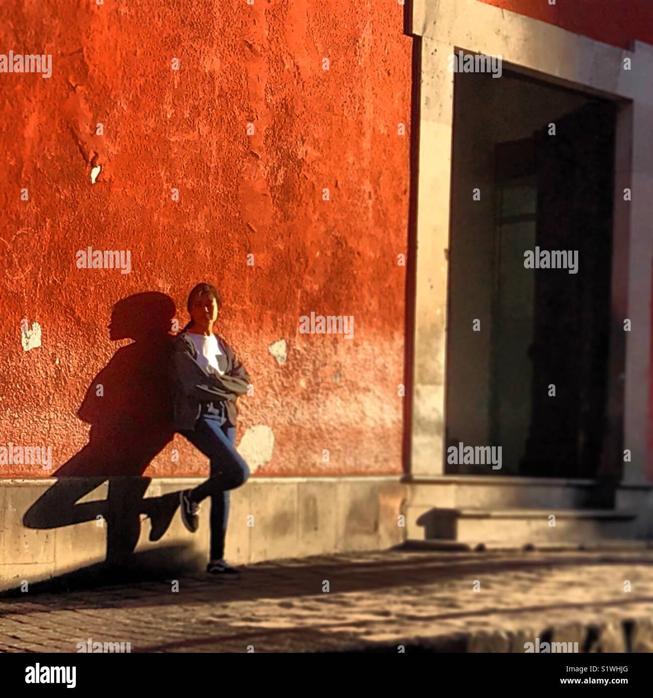 Silueta retrato hi-res stock photography and images - Alamy