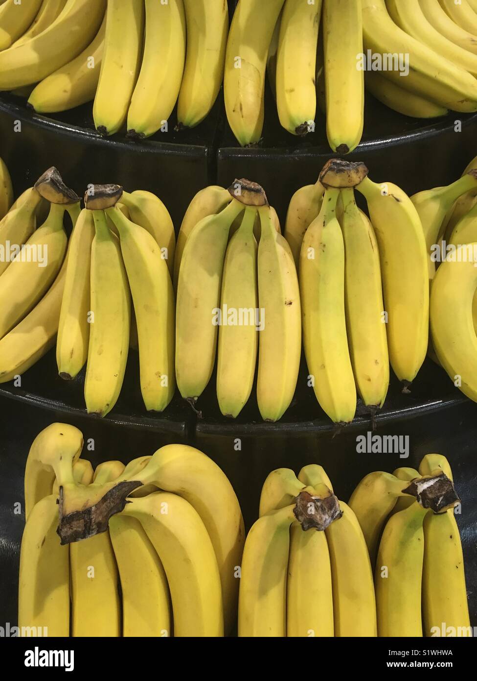 Bananas on the shelf hi-res stock photography and images - Alamy