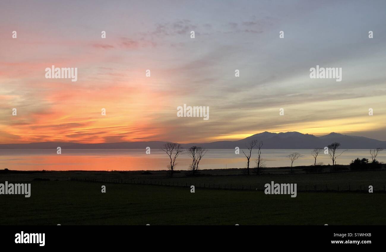 Arran sunset hi-res stock photography and images - Alamy