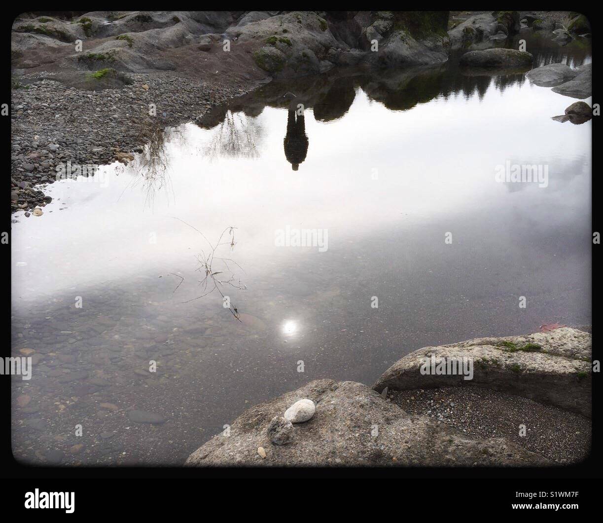 Man reflection water hi-res stock photography and images - Alamy