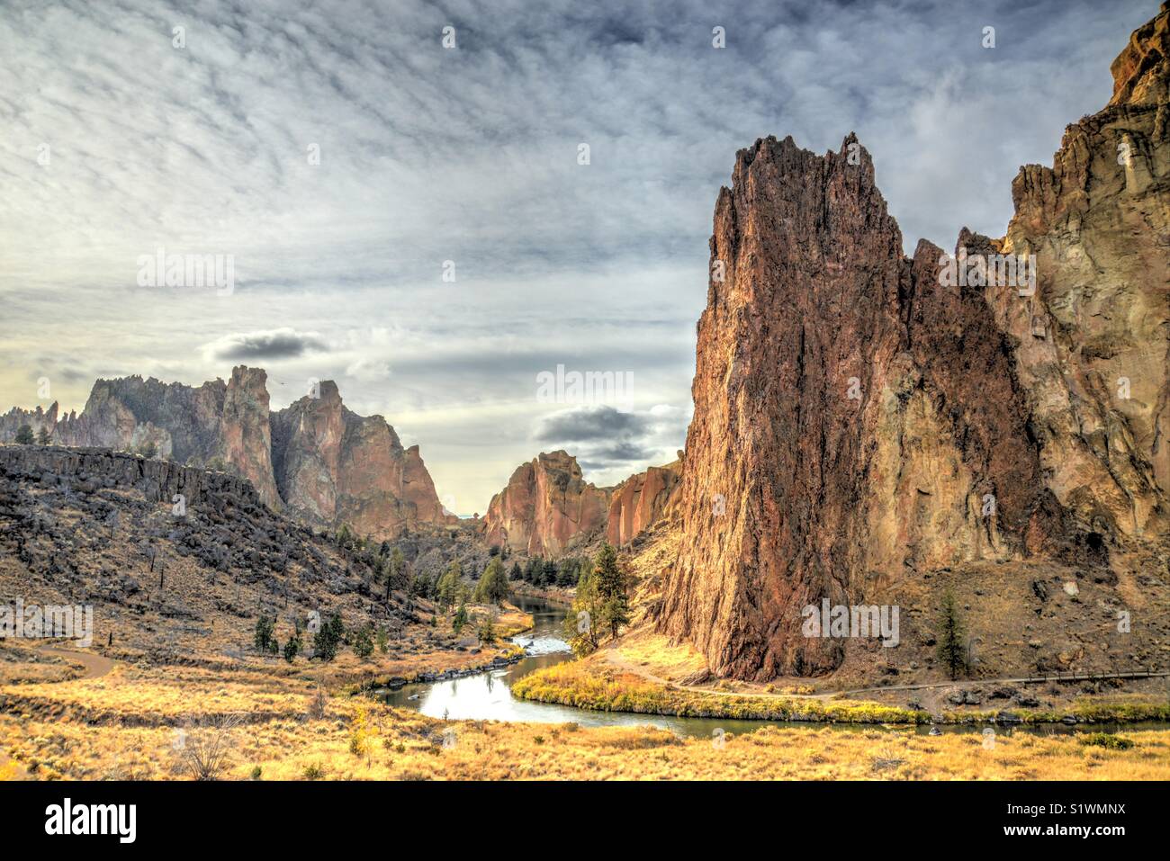 Smith Rock State Park Stock Photo - Alamy
