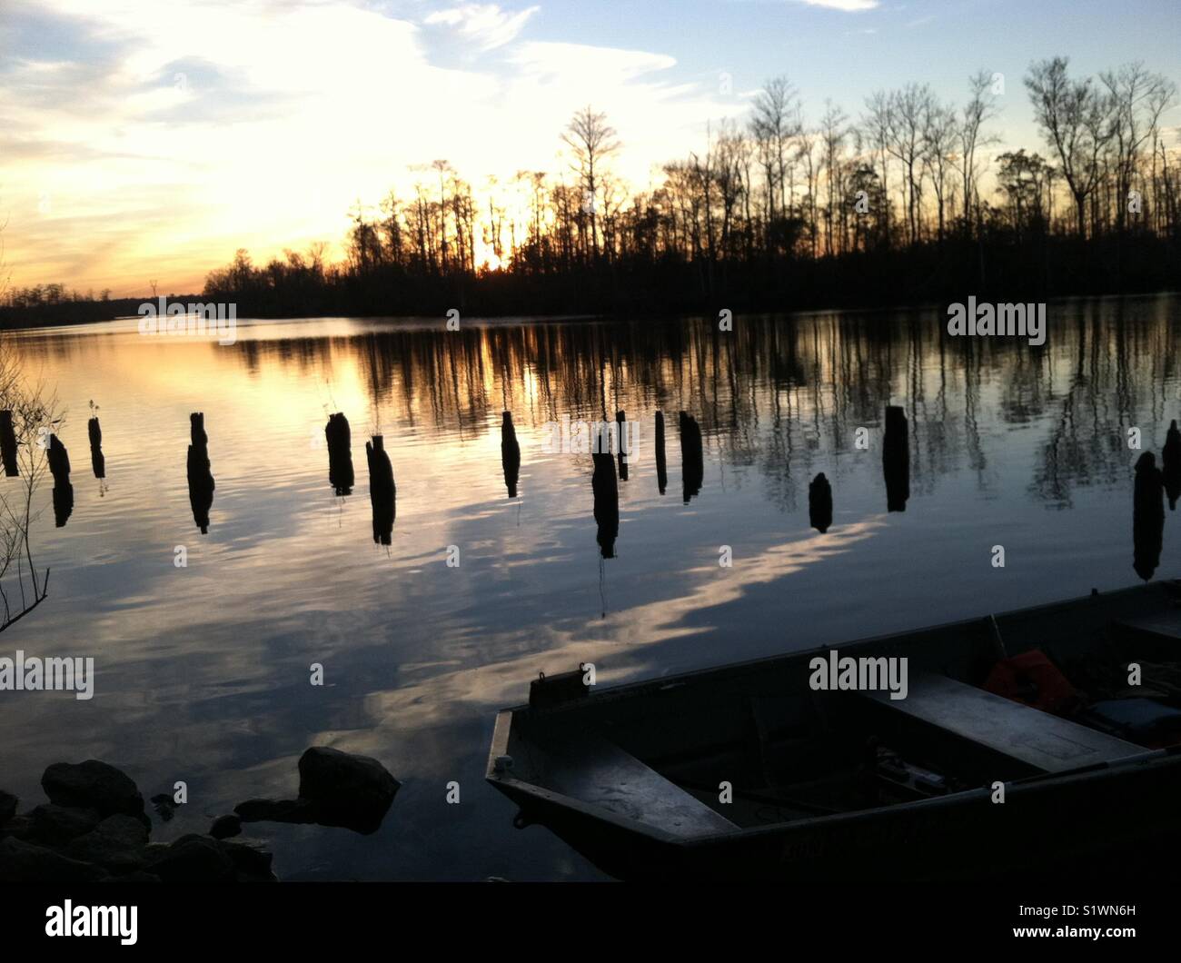 Sunset on the creek hi-res stock photography and images - Alamy