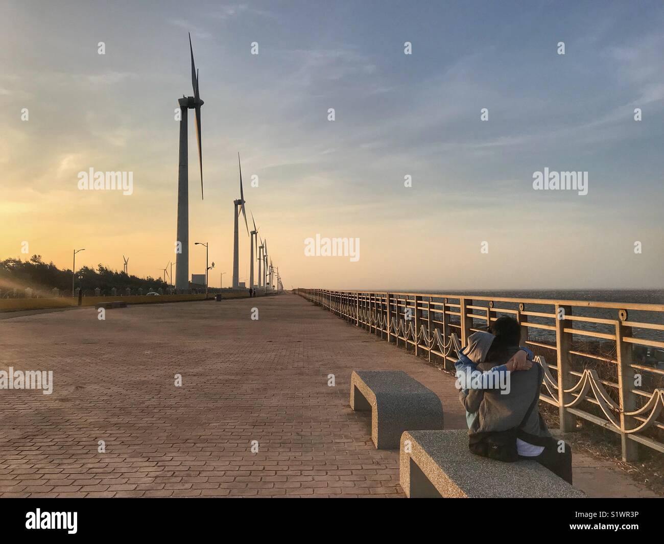 Gaomei wetlands Taichung Taiwan Stock Photo - Alamy