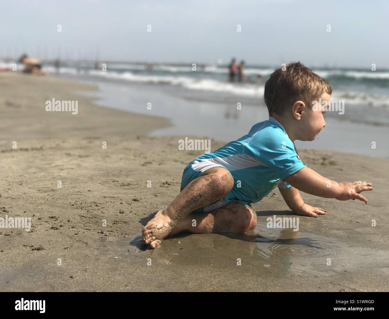 Baby beach hi-res stock photography and images - Alamy