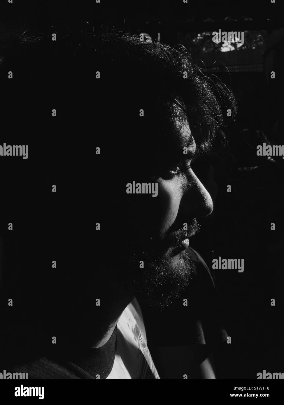 High contrast portrait hi-res stock photography and images - Alamy