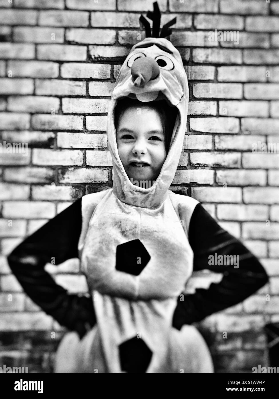 Olaf Frozen Black And White