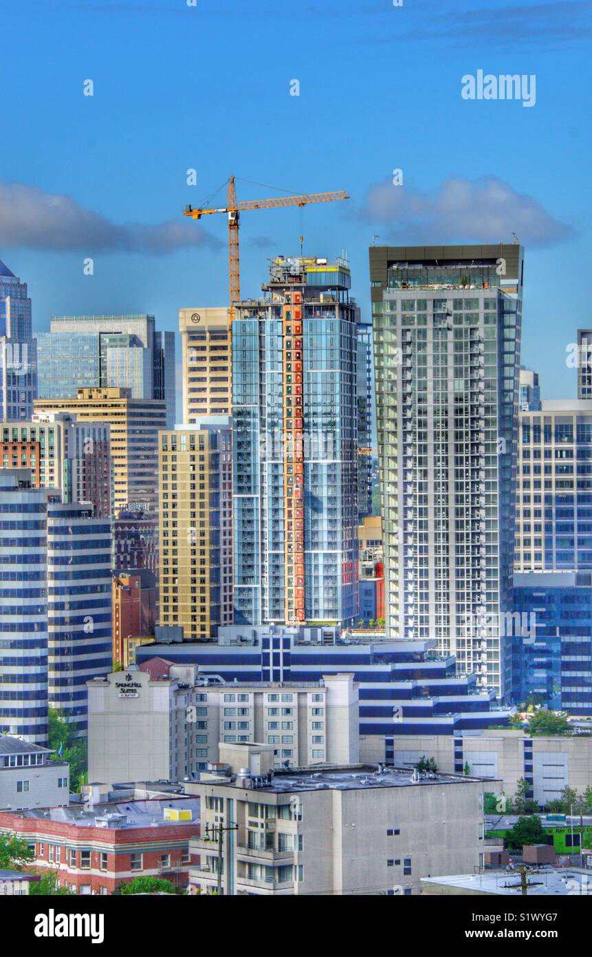 Seattle skyscrapers hi-res stock photography and images - Alamy