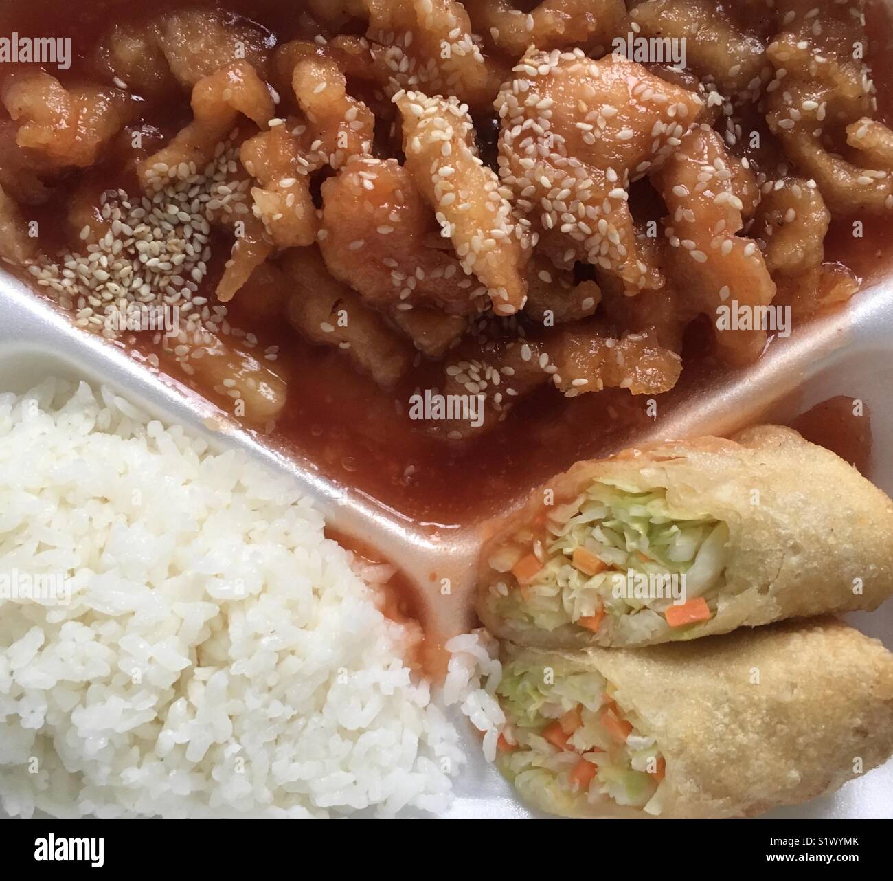 Chinese lunch meal hi-res stock photography and images - Alamy