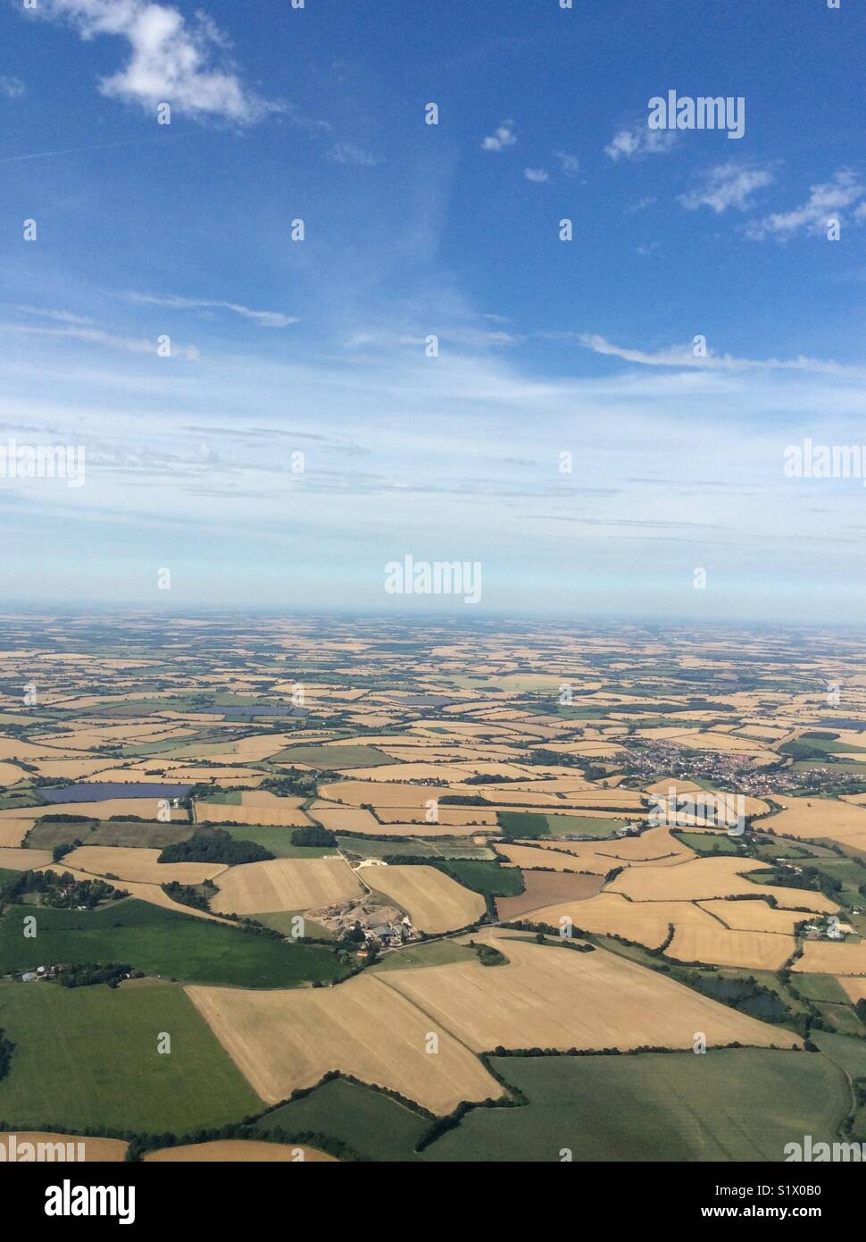 Aeroplane uk countryside hi-res stock photography and images - Alamy