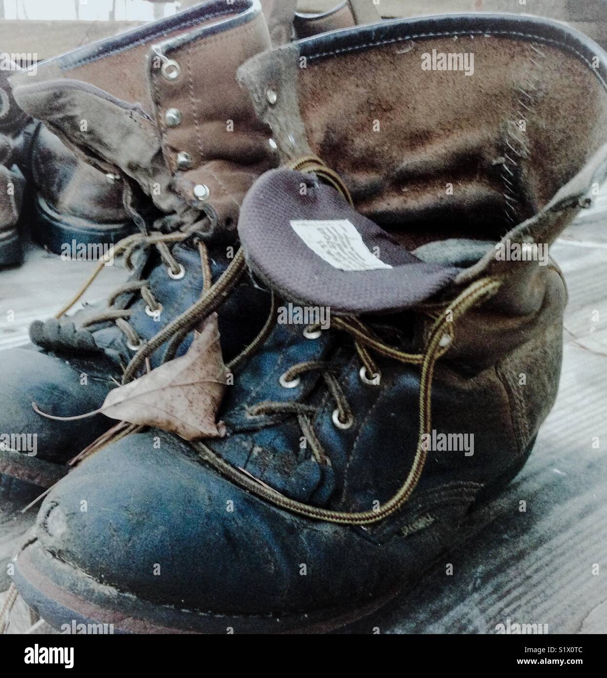 Pile of boots hi-res stock photography and images - Alamy