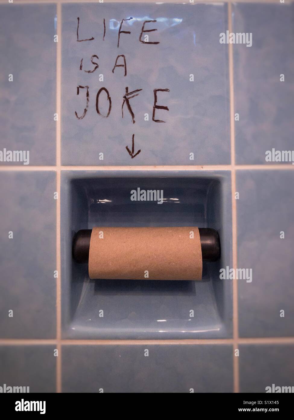 Life is a joke Stock Photo - Alamy