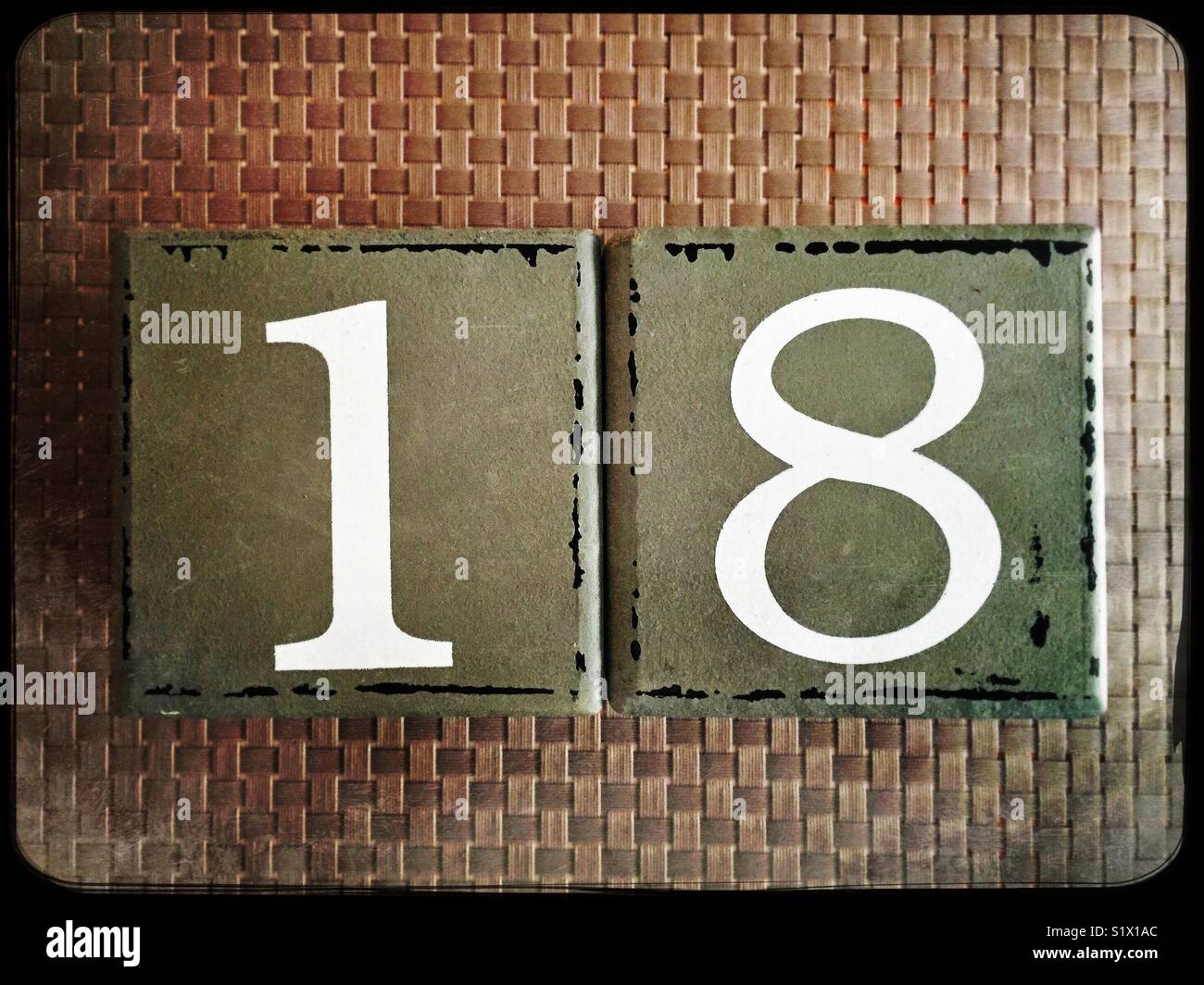 Number eighteen hi-res stock photography and images - Alamy