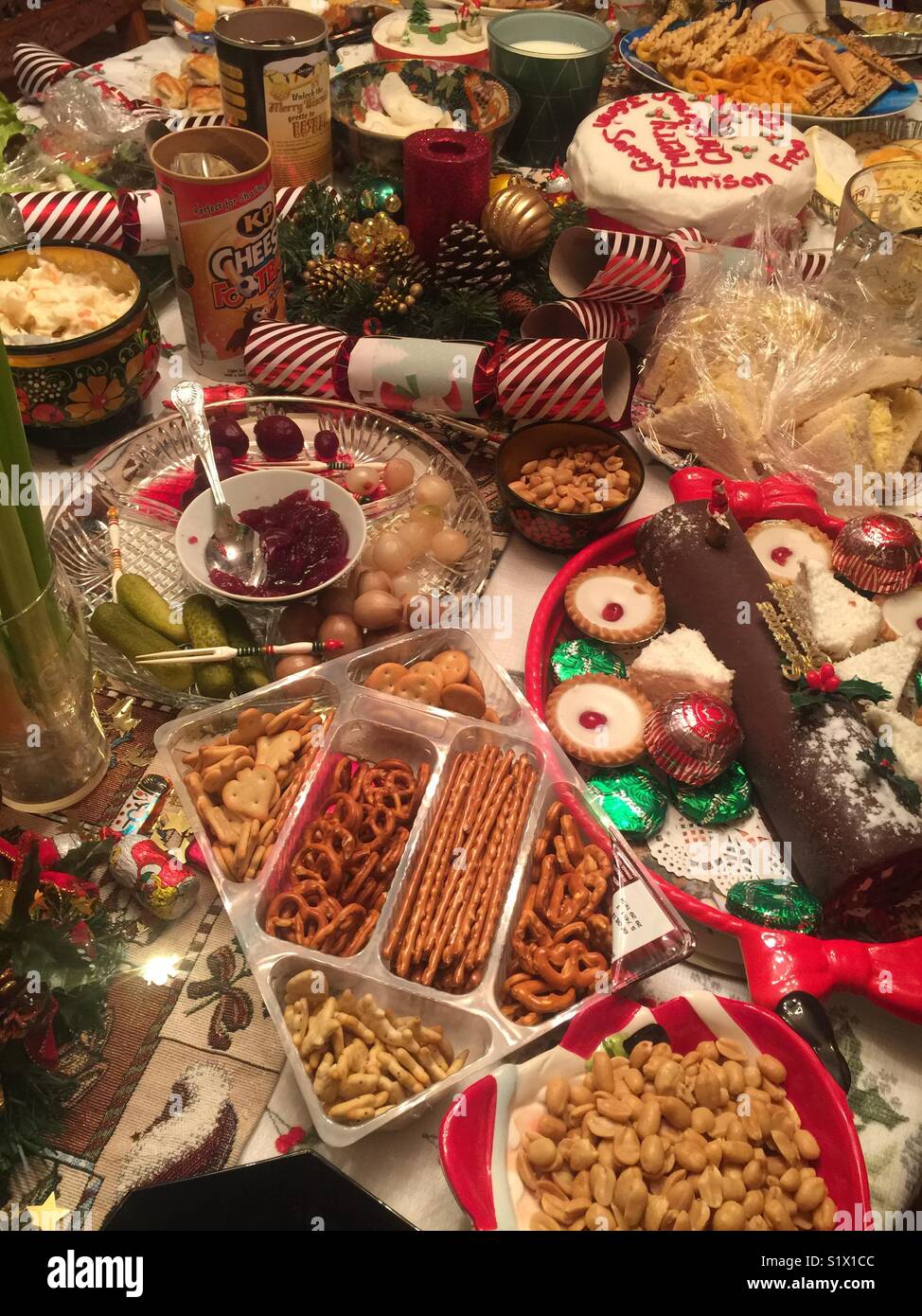 Christmas buffet hi-res stock photography and images - Alamy