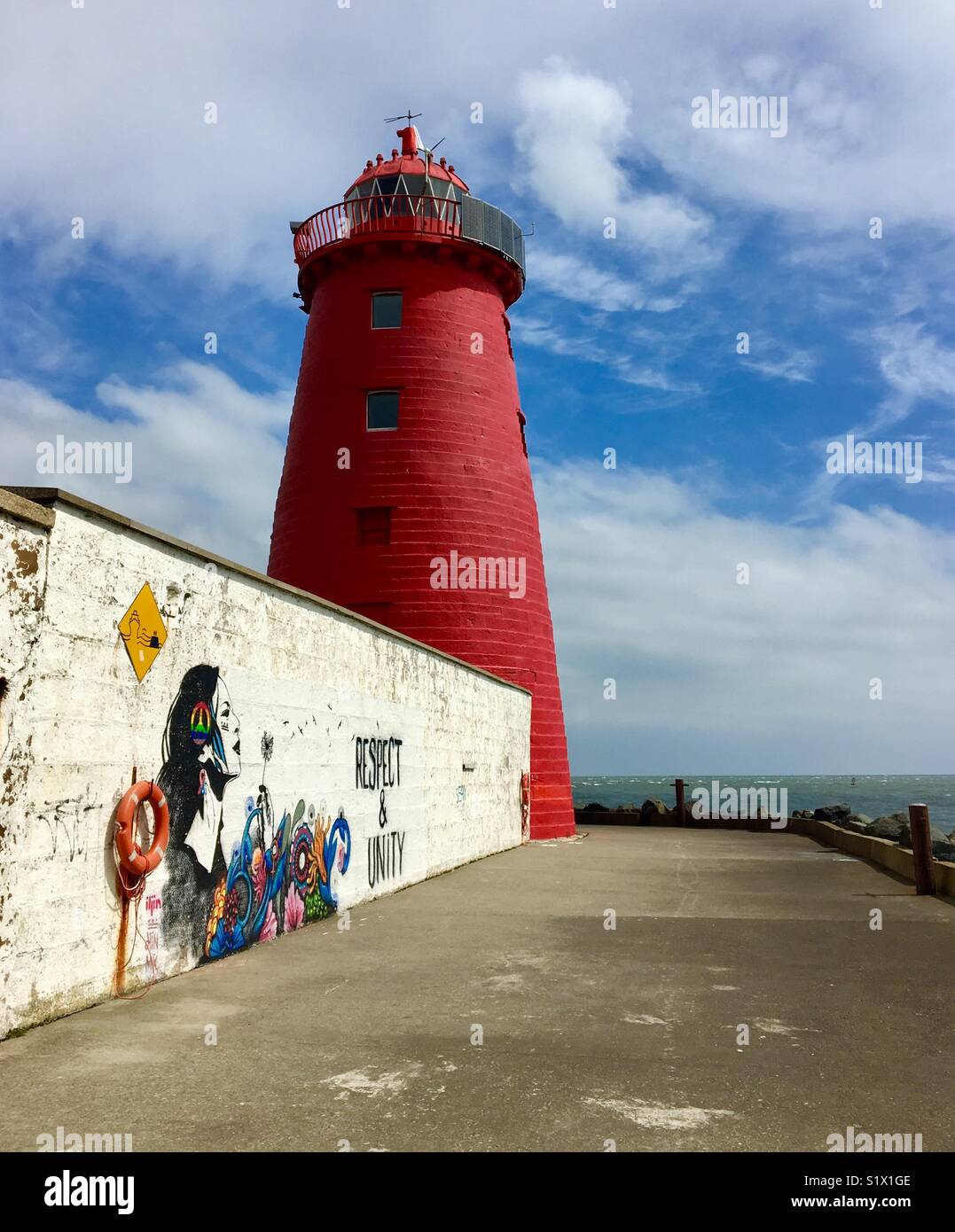 Wall art lighthouse hi-res stock photography and images - Alamy