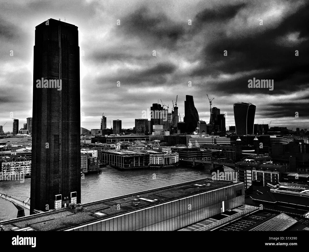 The london view Black and White Stock Photos & Images - Alamy