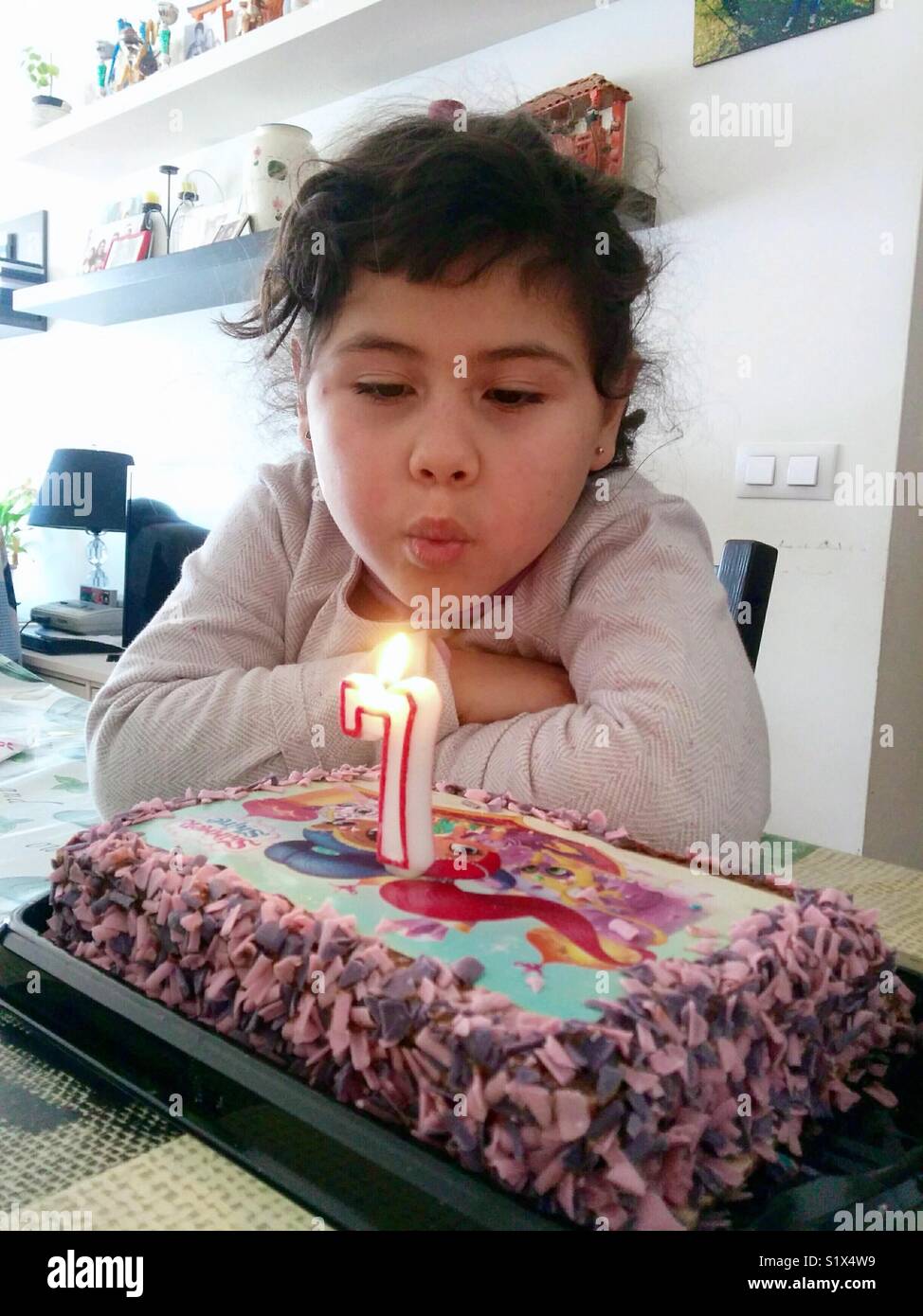 Happy 7th birthday hi-res stock photography and images - Alamy