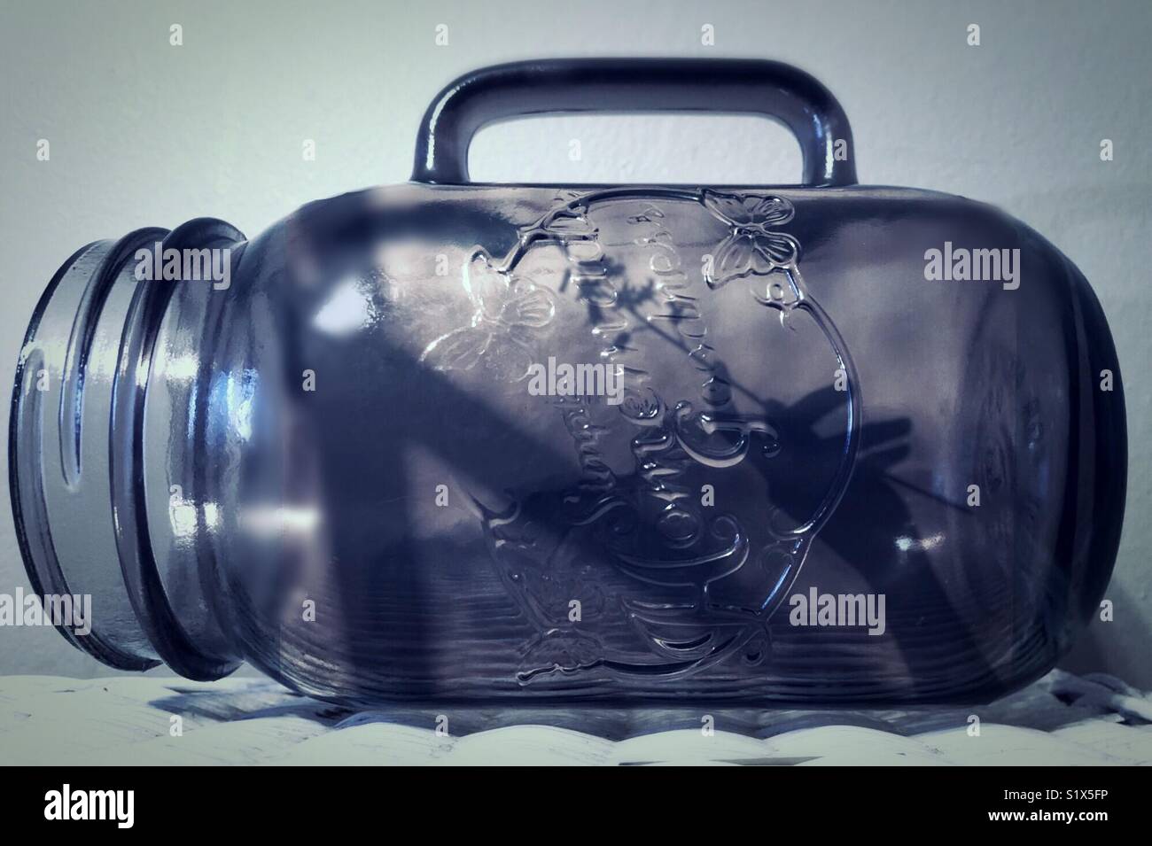 Shadow in Jar Stock Photo - Alamy