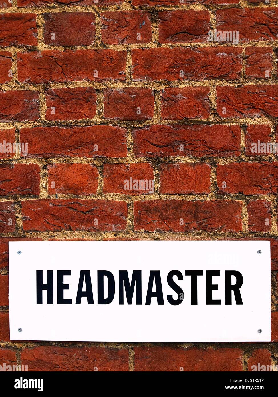Headmaster hi-res stock photography and images - Alamy