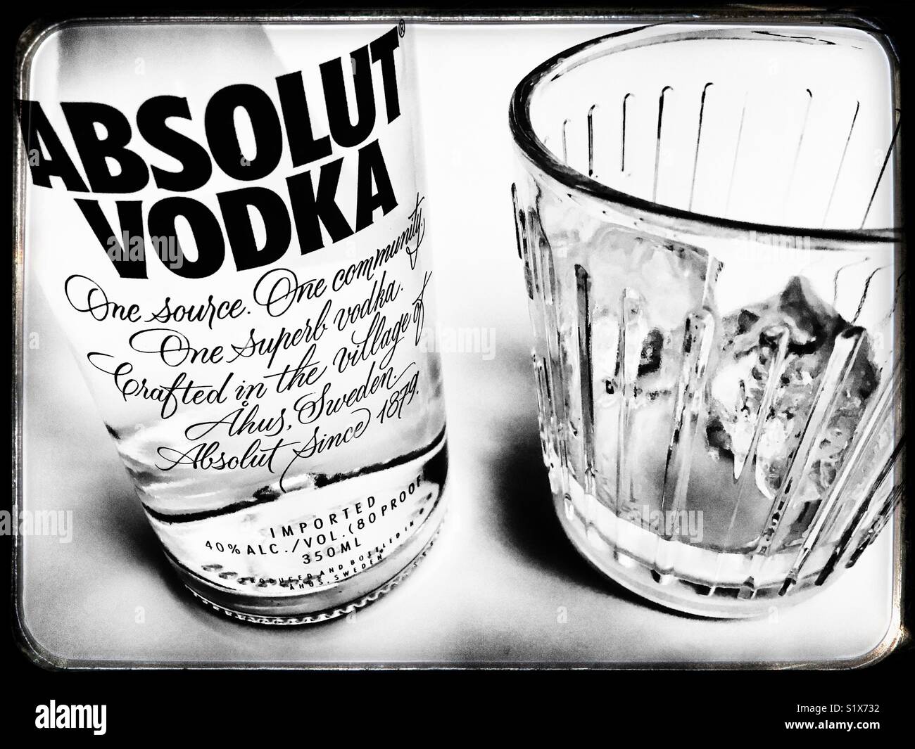 Absolut vodka brand hi-res stock photography and images - Alamy
