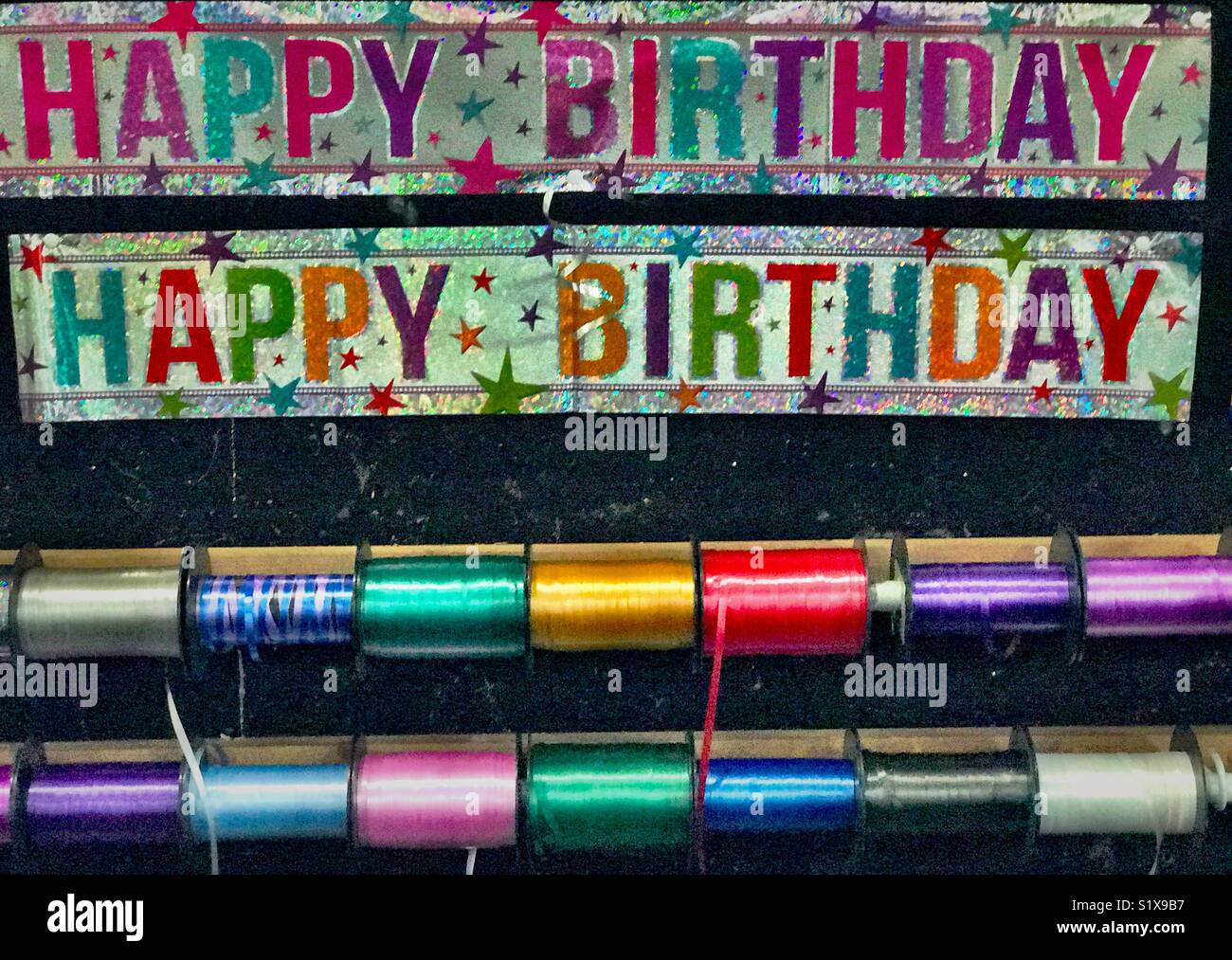 Birthday Banners Stock Photos & Birthday Banners Stock Images - Alamy