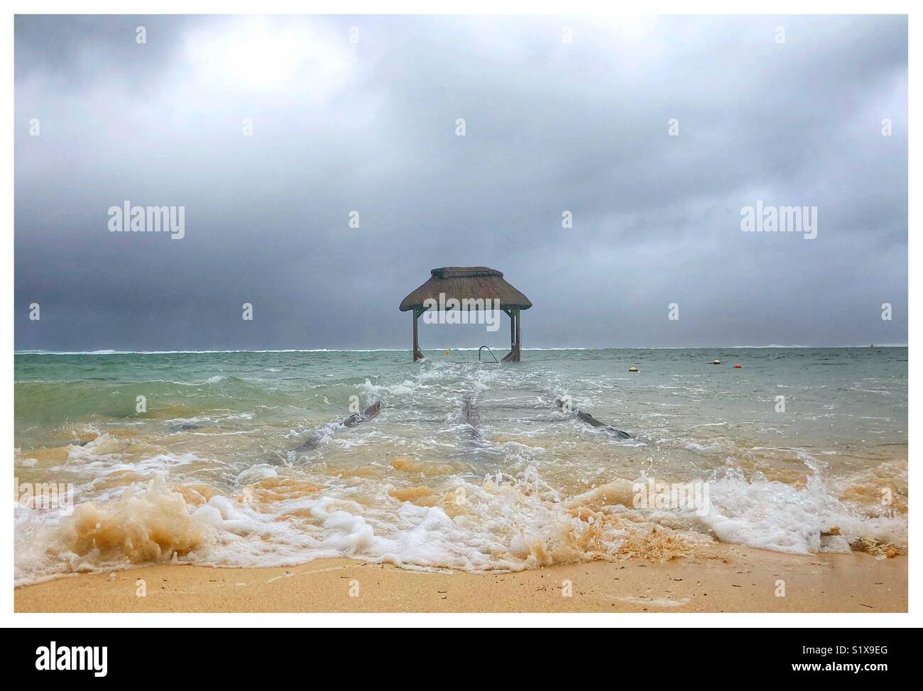 Washed away pier hi-res stock photography and images - Alamy