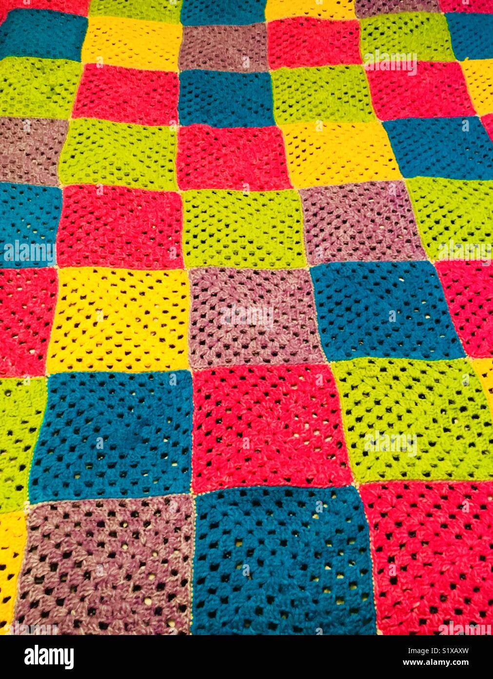 Granny quilt hi-res stock photography and images - Alamy