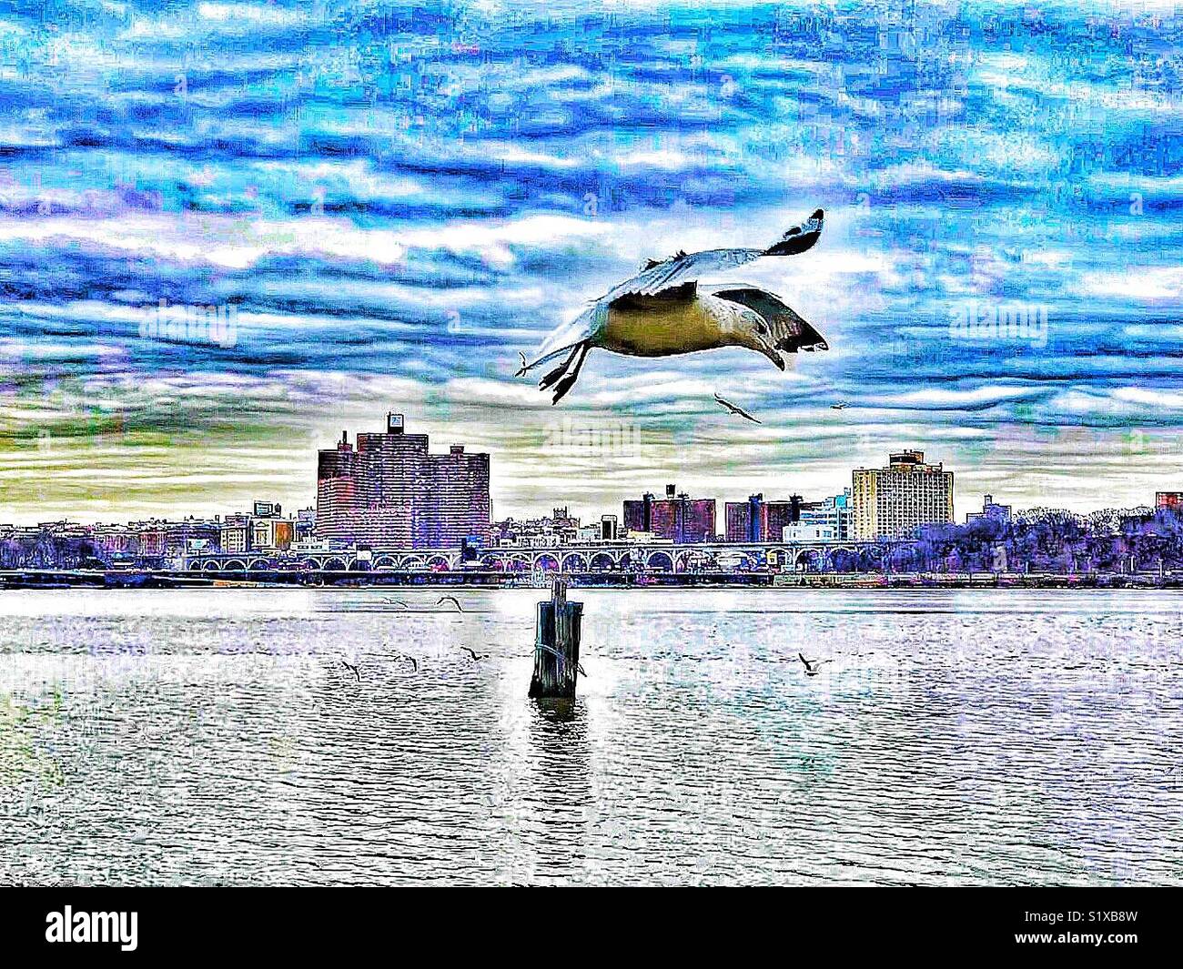 Hudson ferry terminal hi-res stock photography and images - Alamy