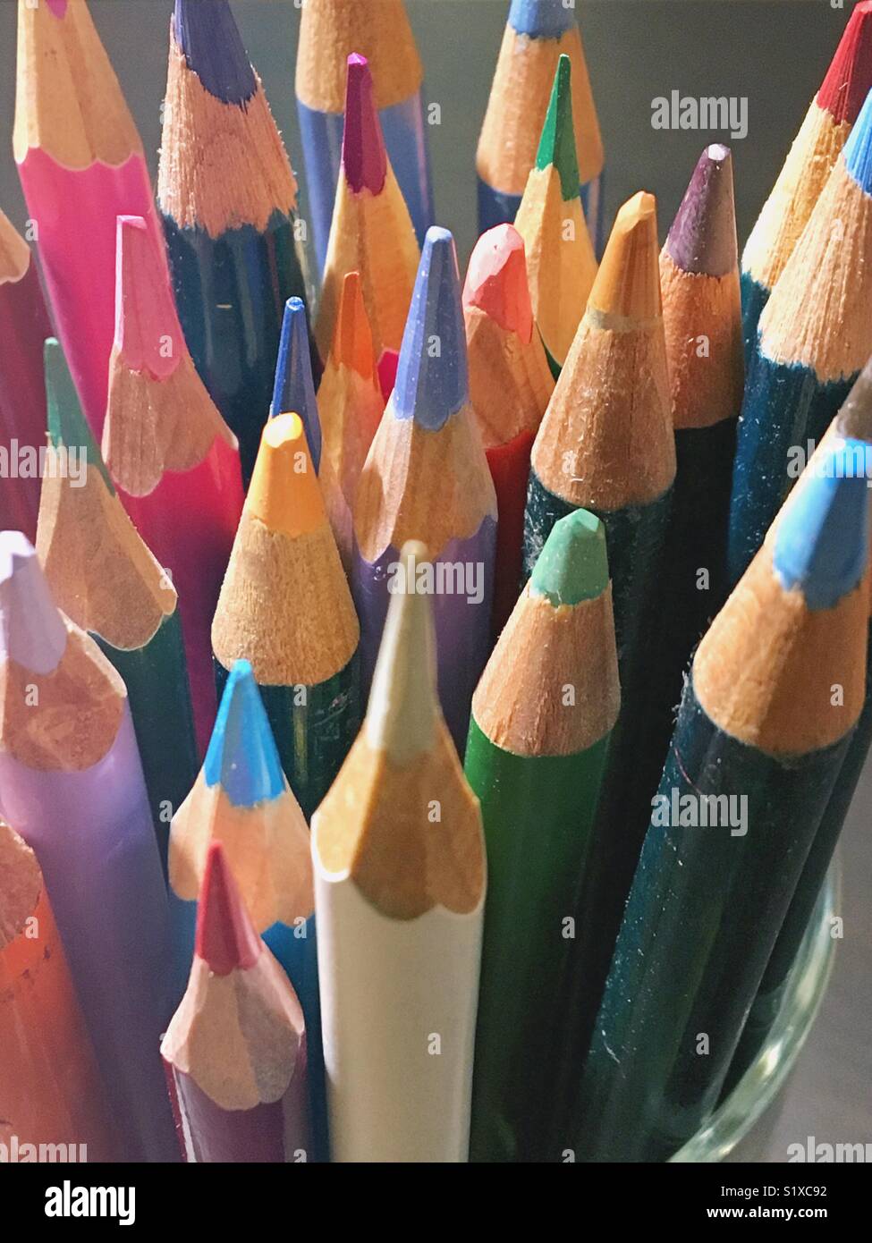 Coloring pencils hi-res stock photography and images - Alamy