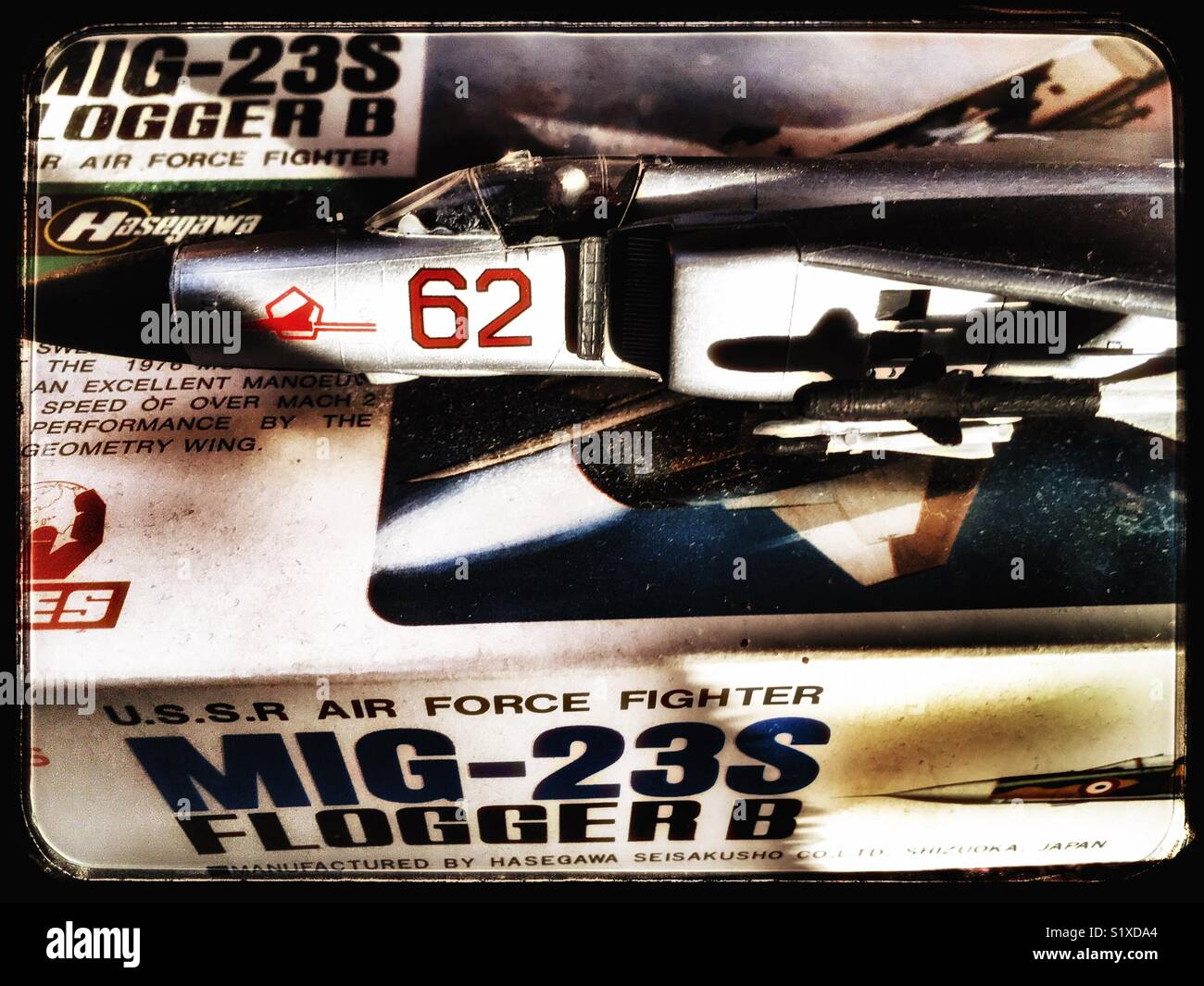 U.S.S.R Air Force Mig-23S Flogger B fighter jet model aircraft Stock ...