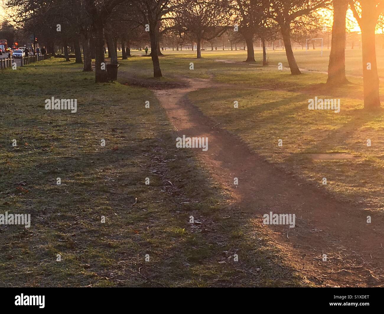 London winter morning sun hi-res stock photography and images - Alamy