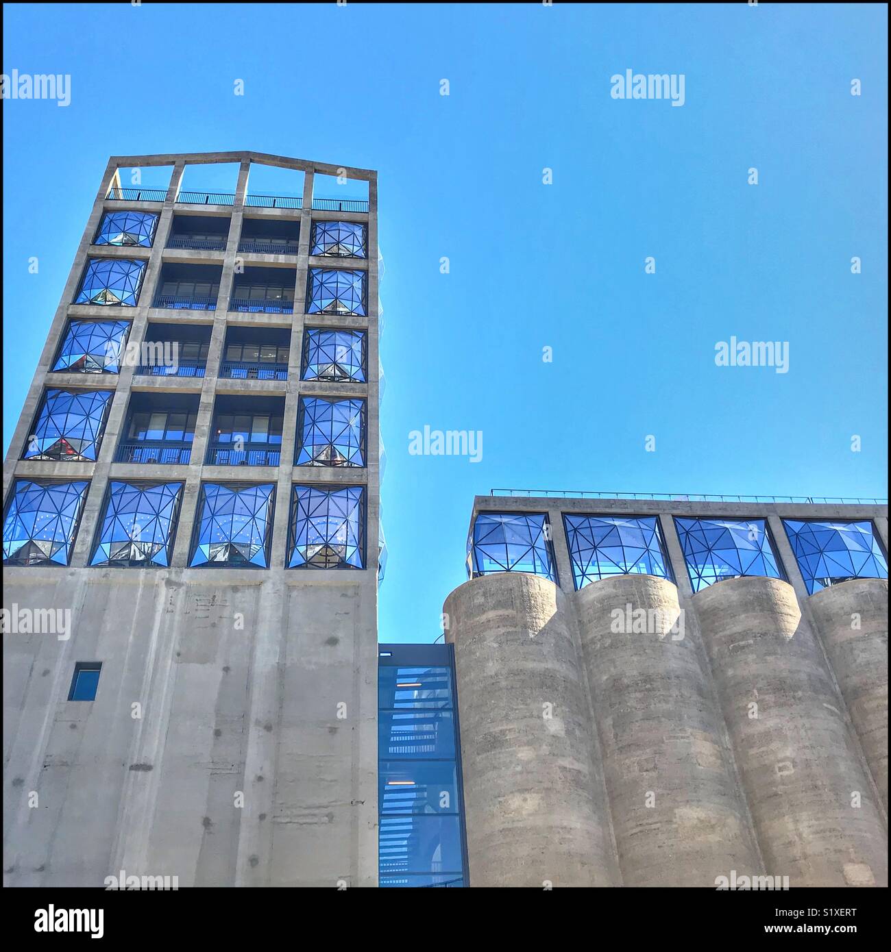 The Zeitz Museum of Contemporary Art Africa in the Grain Silo Complex ...