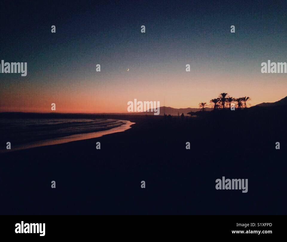 Marbella Sunset High Resolution Stock Photography and Images - Alamy