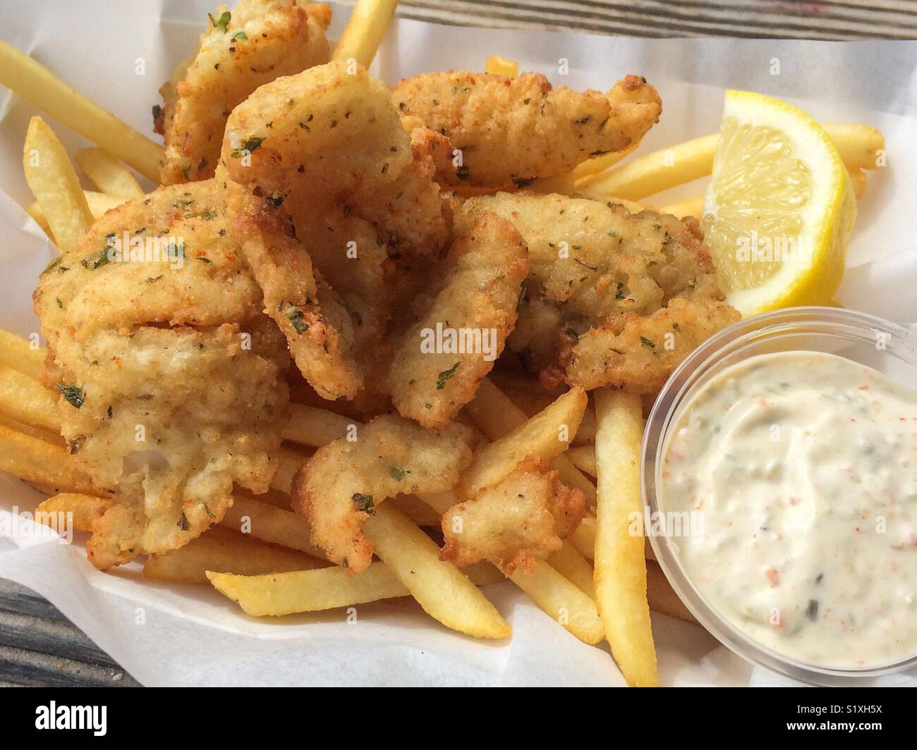 Calamari And Fries High Resolution Stock Photography and Images - Alamy
