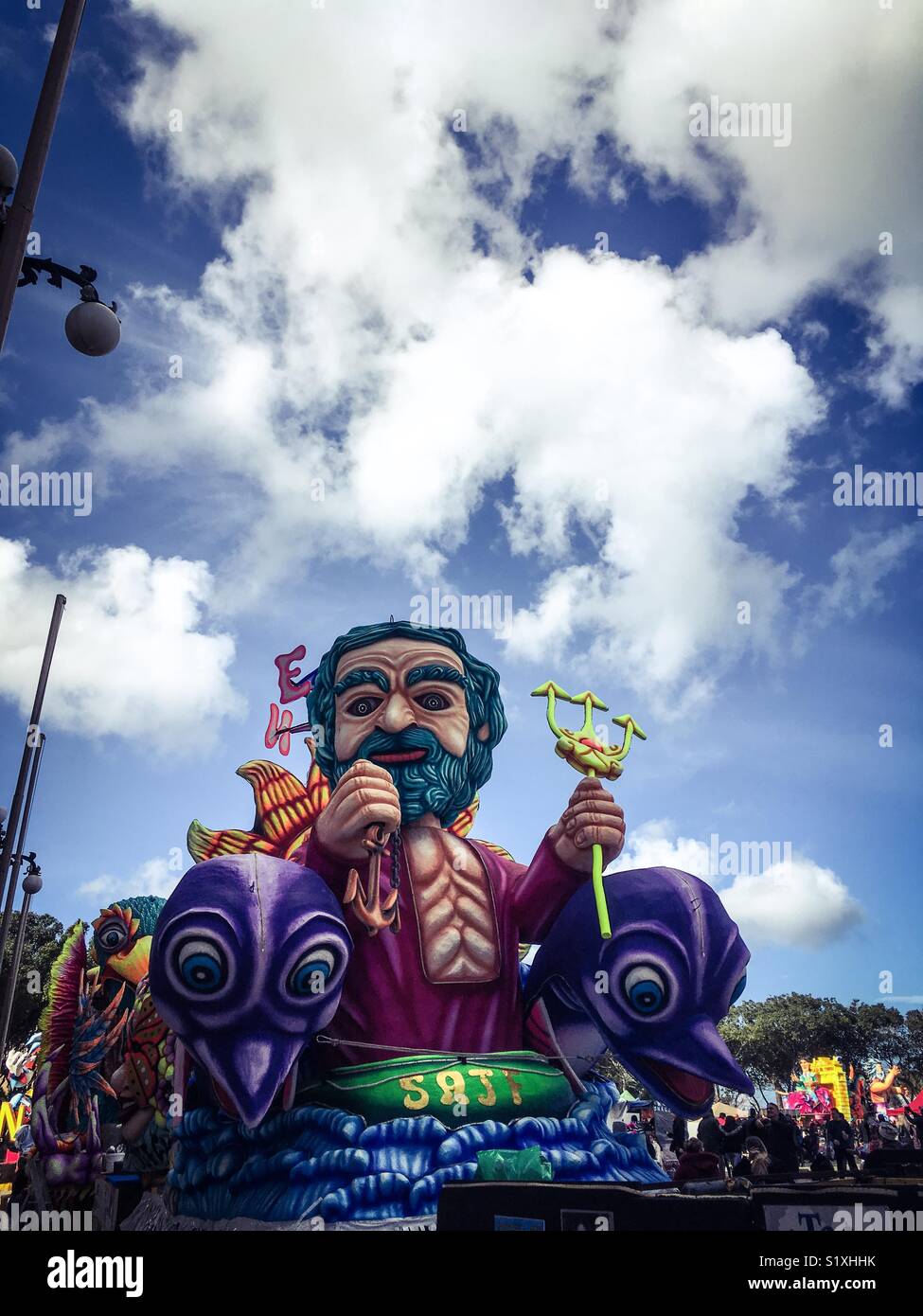 Carnival float valletta carnival malta hi-res stock photography and ...