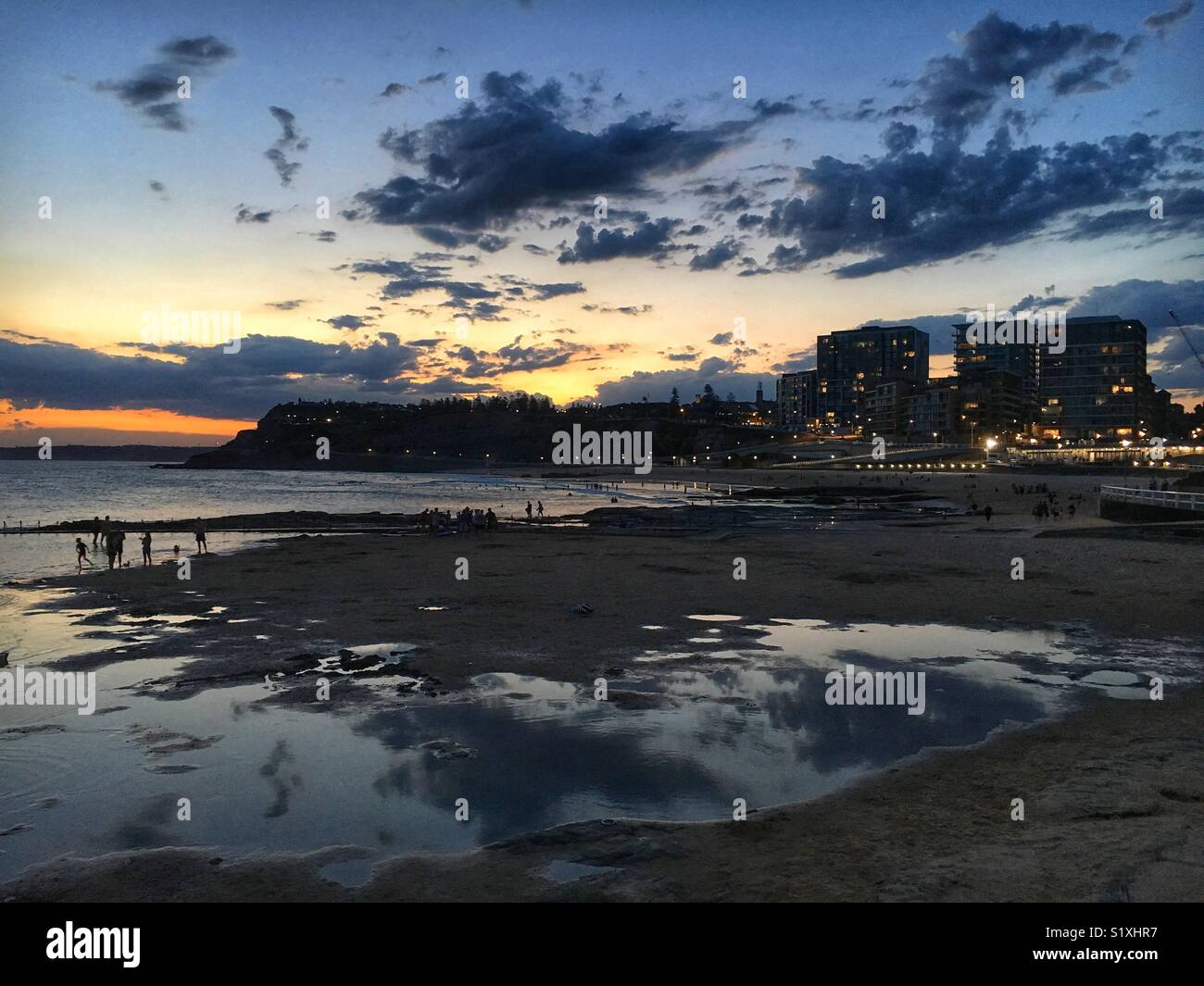 Newcastle beaches hi-res stock photography and images - Alamy