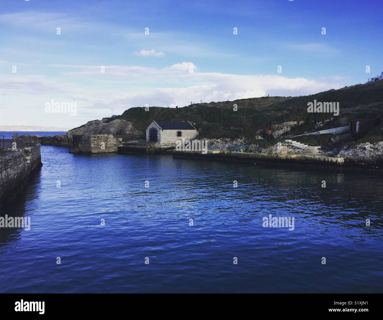 Ballintoy port hi-res stock photography and images - Alamy