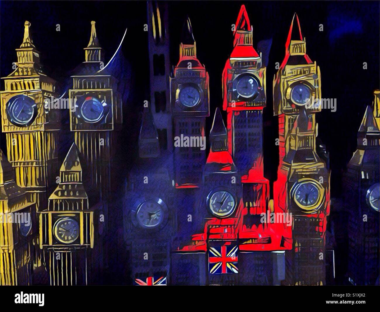 Big ben replicas hi-res stock photography and images - Alamy