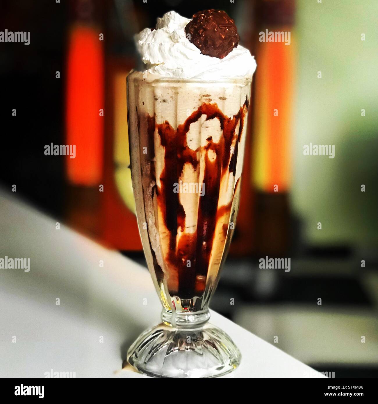 Milkshake sweet hi-res stock photography and images - Alamy