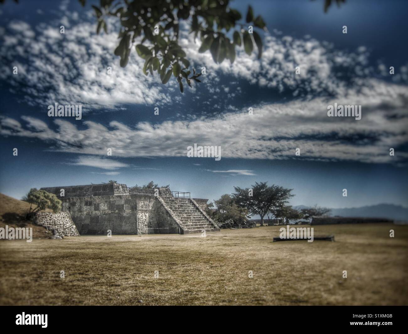 Xochicalco pyramid hi-res stock photography and images - Alamy
