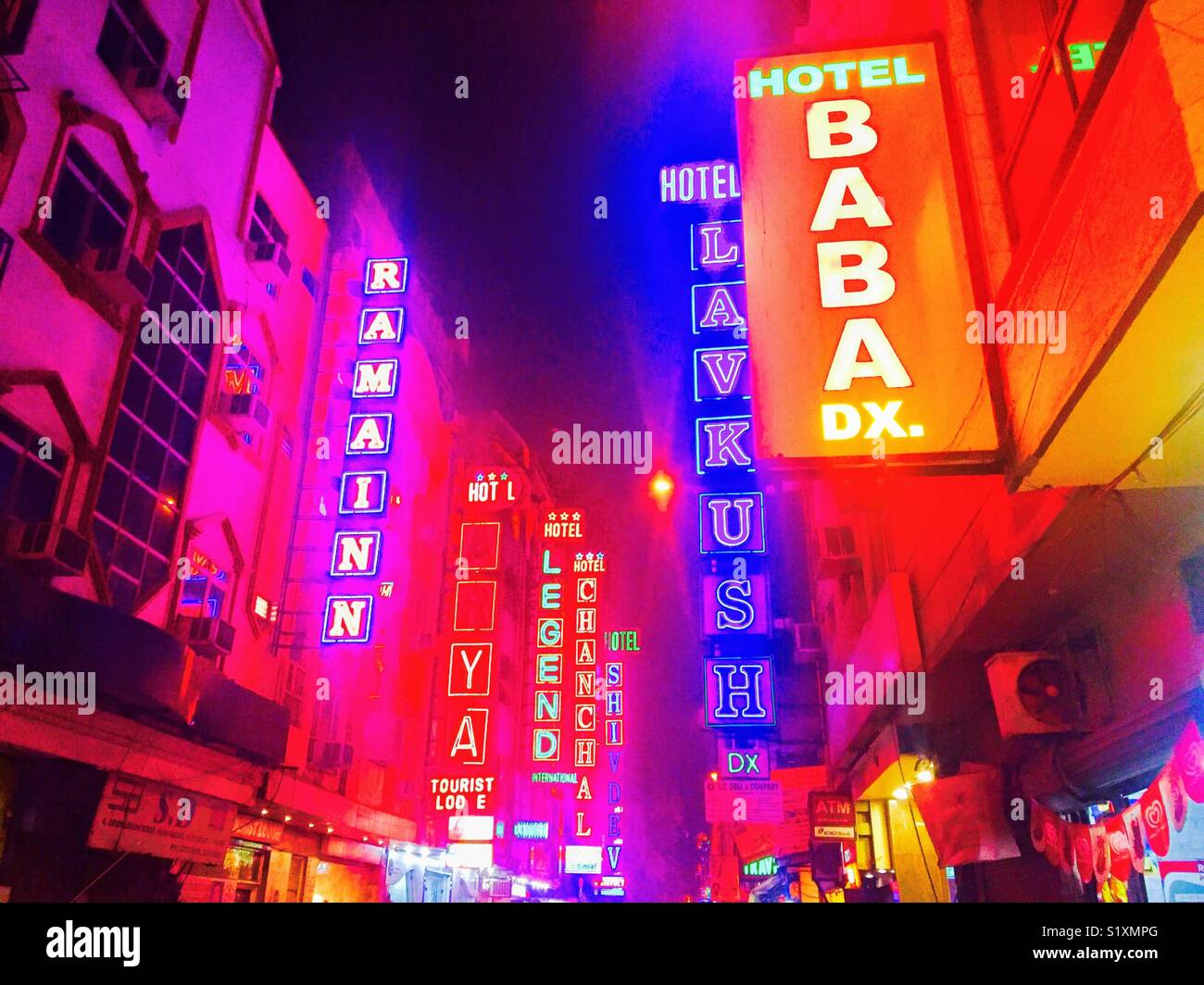 Sign in new delhi india hi-res stock photography and images - Alamy