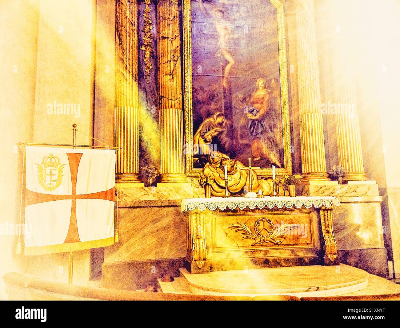 Hedwig Eleonora Church interior, Stockholm, Sweden, Scandinavia ...