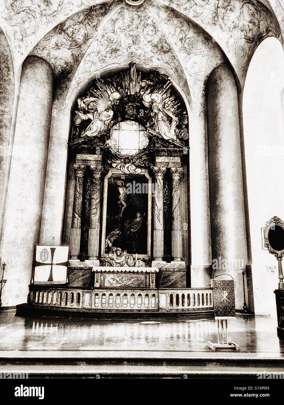 Hedwig Eleonora Church interior, Stockholm, Sweden, Scandinavia ...