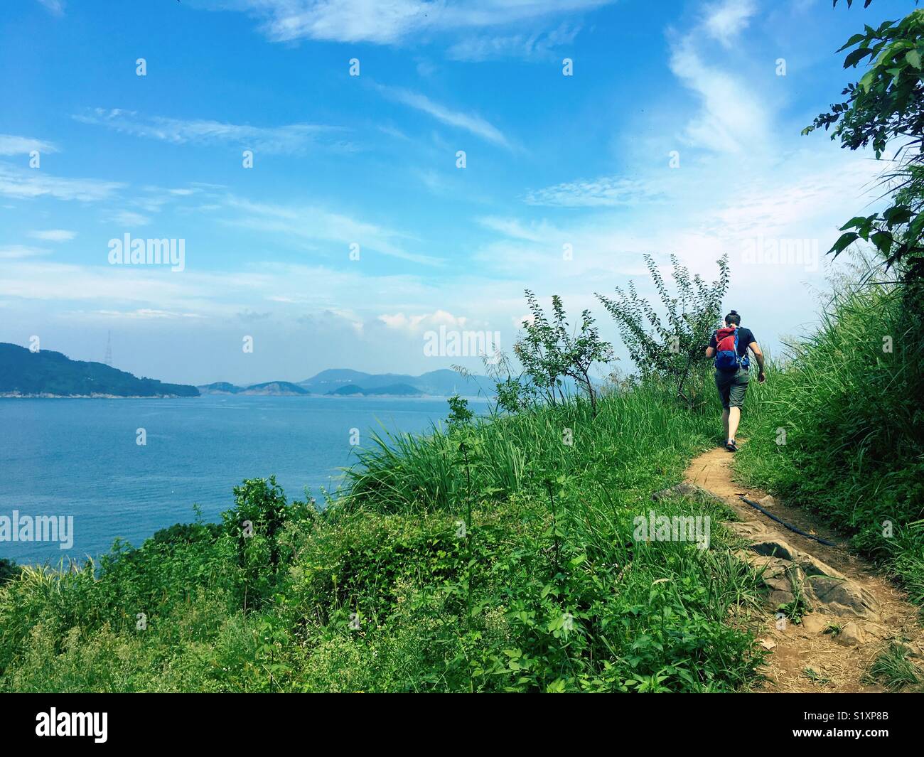 Island trail hi-res stock photography and images - Alamy