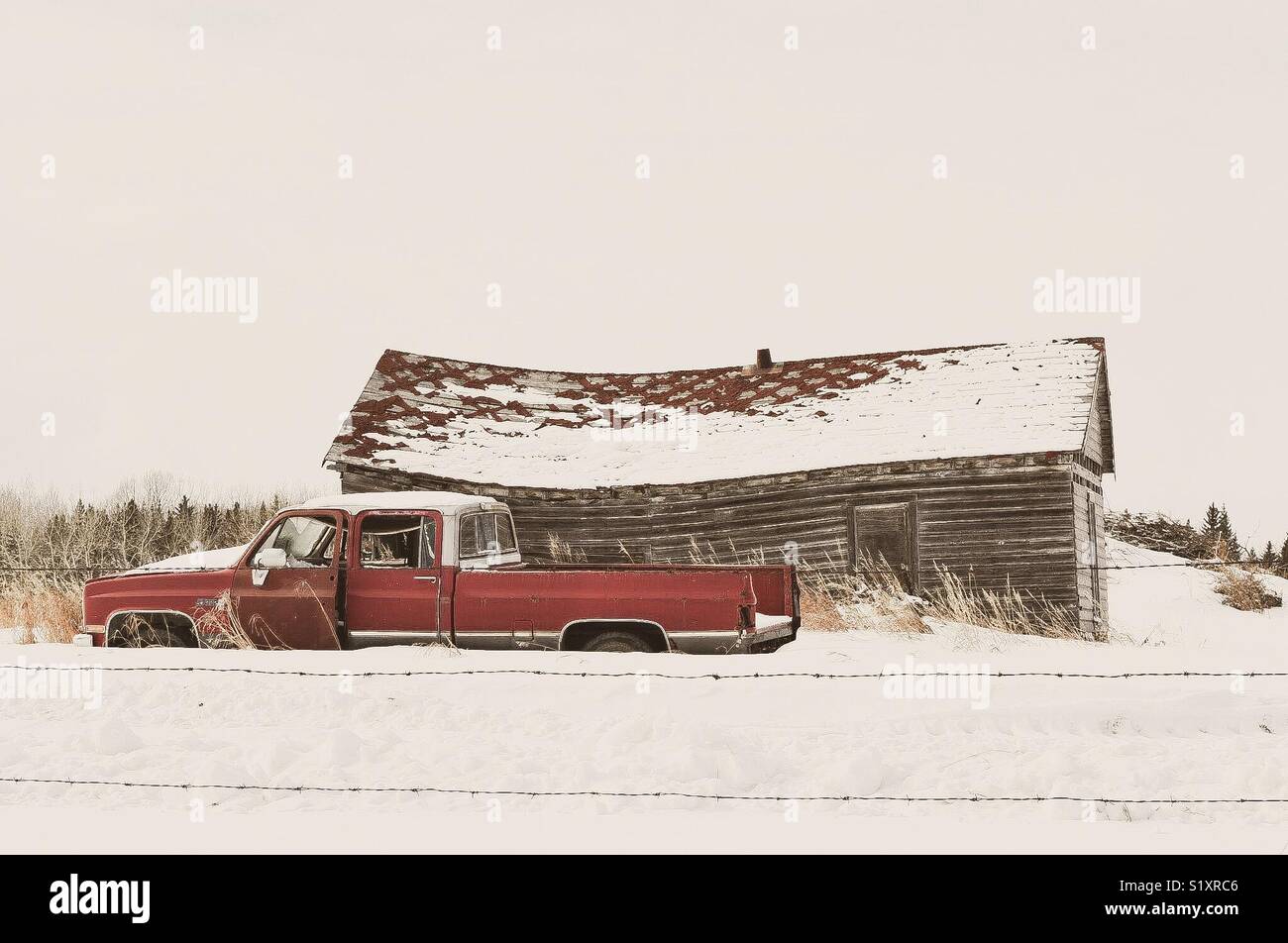 Alberta prairie winter hi-res stock photography and images - Alamy