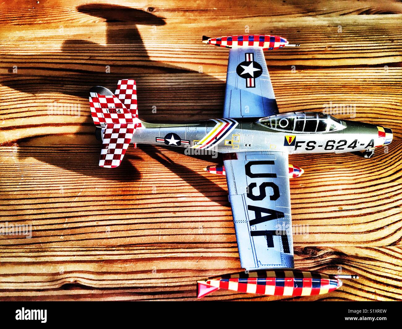 1 72 scale thunderjet model aircraft hi-res stock photography and ...