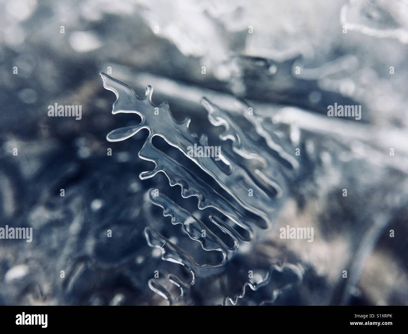 Frozen crystals hi-res stock photography and images - Alamy